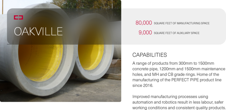 About CONCAST - Precast Concrete Products - Concast Pipe Inc